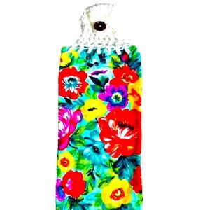 Hand Crafted | Kitchen | Hand Crafted Colorful Floral Hanging Hand ...